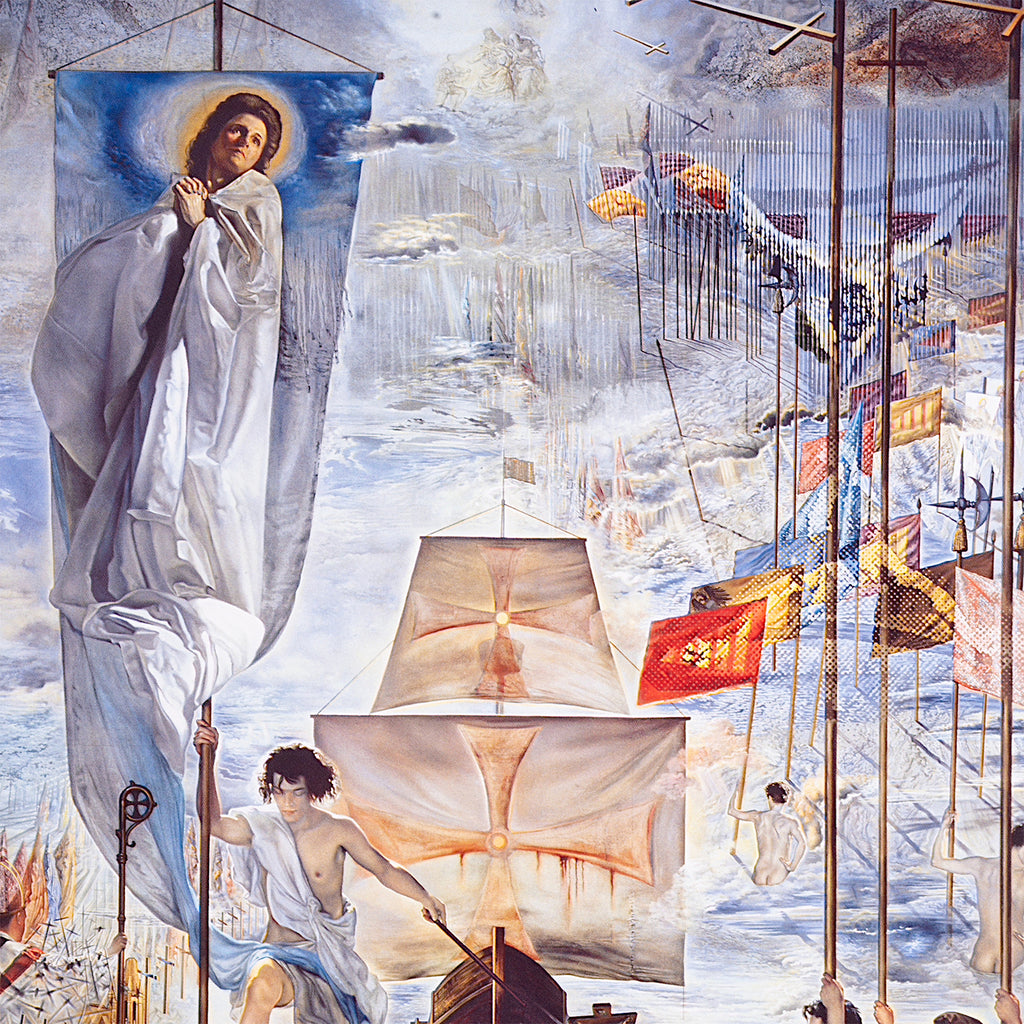 Dalí 'Discovery of America' Matted Print – The Museum & Garden Shop at ...