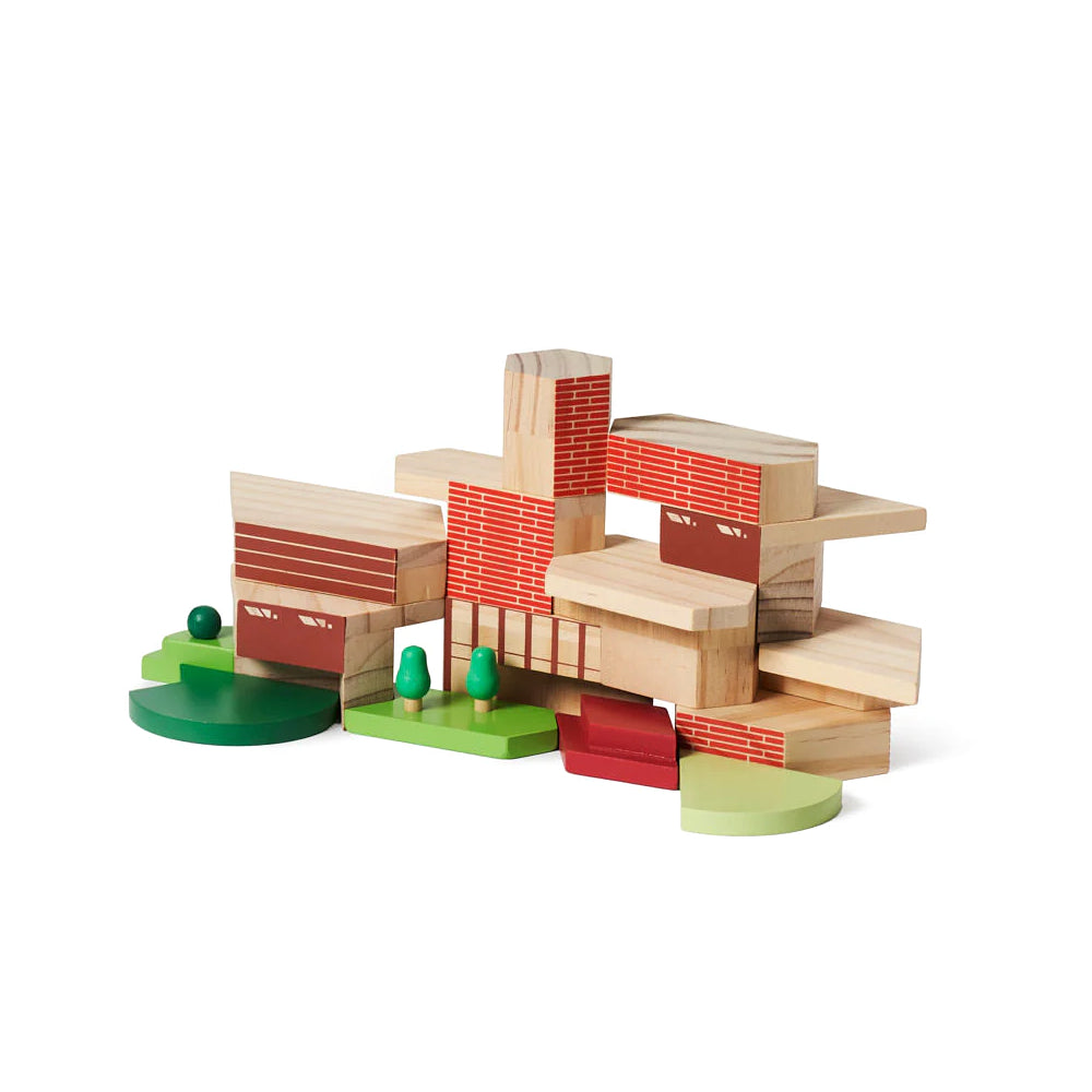 Blockitecture® Frank Lloyd Wright - Usonian – The Museum & Garden Shop ...